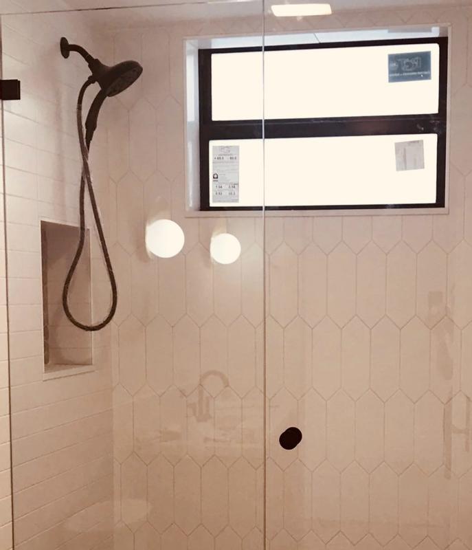 Symmons Identity Matte Black 4-in Dual Head Built-In Shower Faucet ...