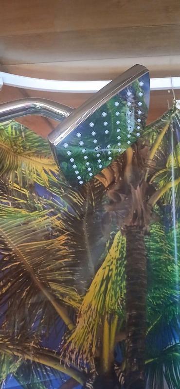 Symmons Oak Polished Chrome 1-handle 5-in Square Shower Faucet (Single ...