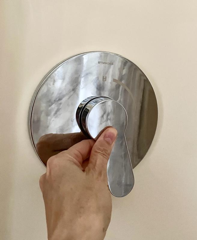 Symmons Identity Satin Nickel 1 -Handle Lever Shower Faucet Handle in ...