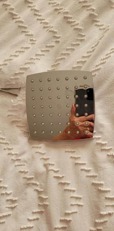 Symmons Oak Matte Black 1-handle Single function 5-in Square Shower ...