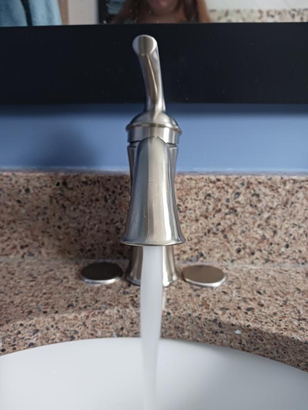 Symmons Elm Matte Black Single hole 1-handle WaterSense High-arc ...