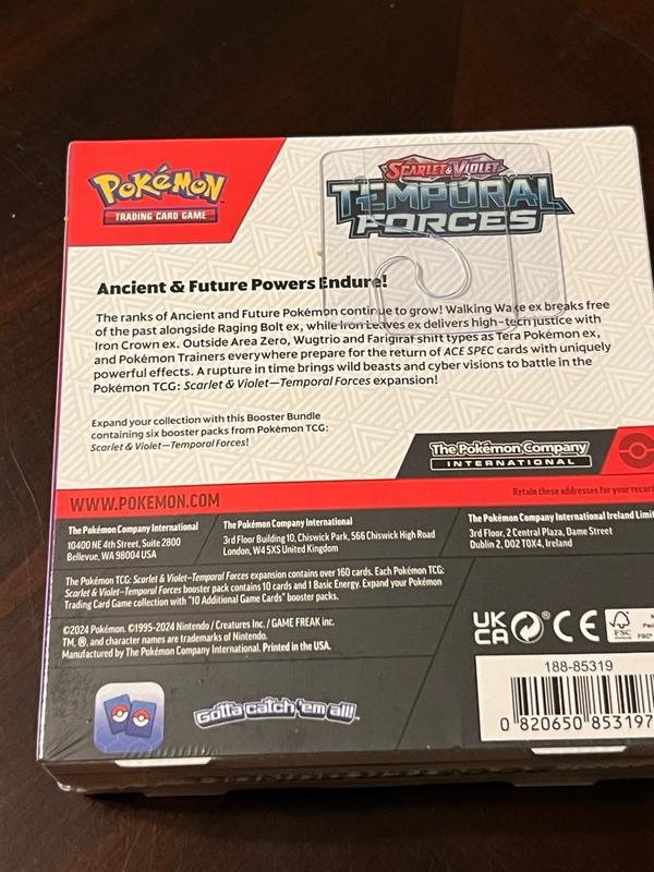 Pokemon Scarlet Violet SV5 Booster Bundle Box - Macy's
