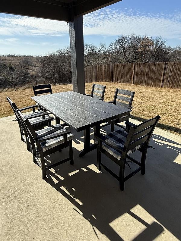 POLYWOOD Tables Rectangle Outdoor Dining Table 37.75-in W x 72.25-in L ...