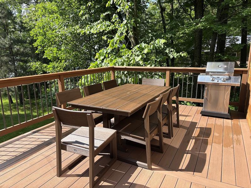 POLYWOOD Tables Rectangle Outdoor Dining Table 37.75-in W x 72.25-in L ...