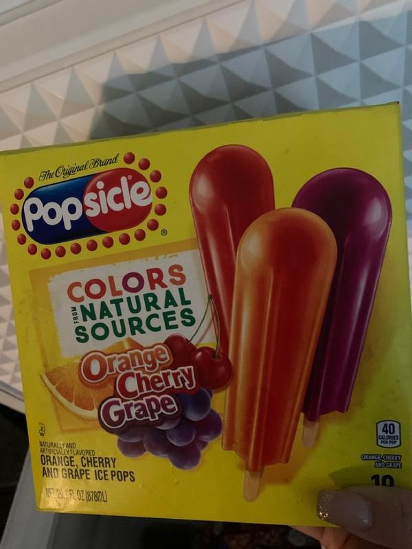 Orange Cherry Grape Popsicle Brand