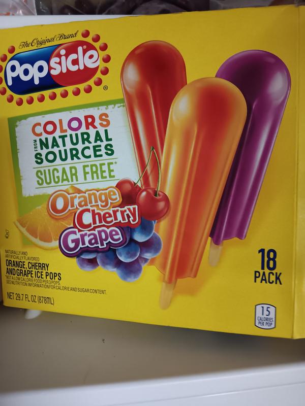 Orange Cherry Grape Popsicle Brand