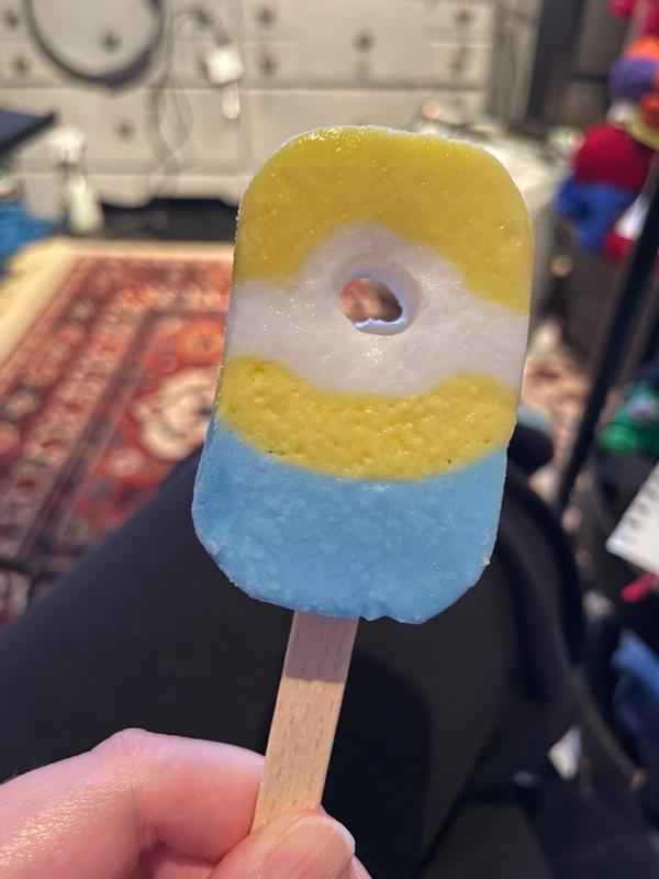 Popsicle Strawberry Banana and Blue Raspberry Ice Cream in the Snacks ...