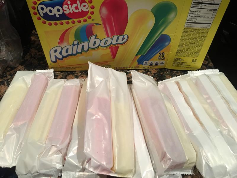 Popsicle Brand Rainbow