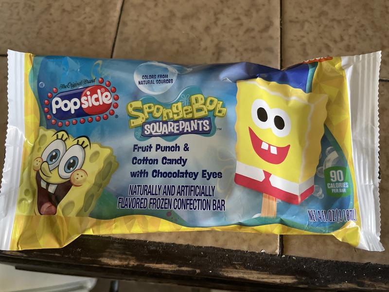 SpongeBob SquarePants™ Bar Popsicle®, 42% OFF