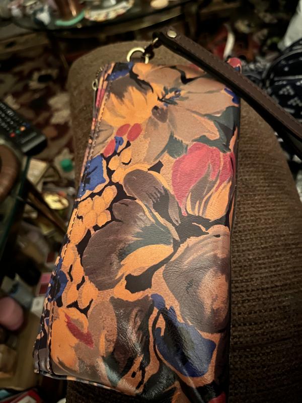 Patricia Nash Laurina Leather Crossbody Wristlet - Macy's