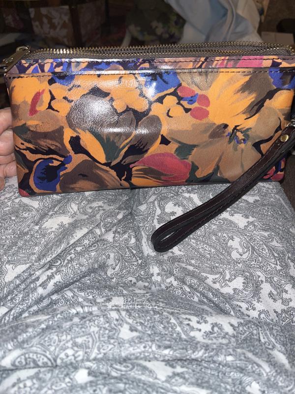 Patricia Nash Laurina Leather Crossbody Wristlet - Macy's