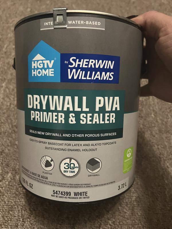 HGTV HOME by Sherwin-Williams Drywall PVA Interior Drywall Water-based ...