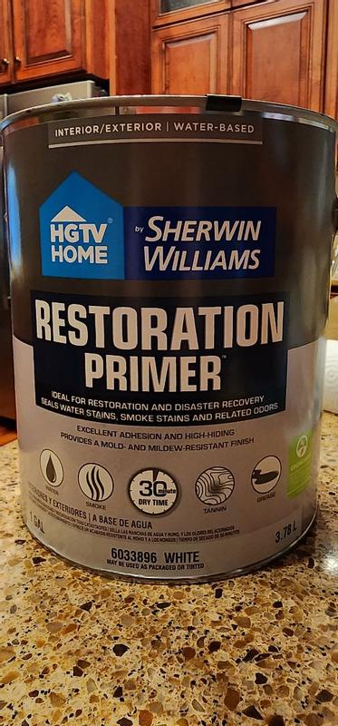 HGTV HOME by Sherwin-Williams Restoration Interior/Exterior High hiding ...