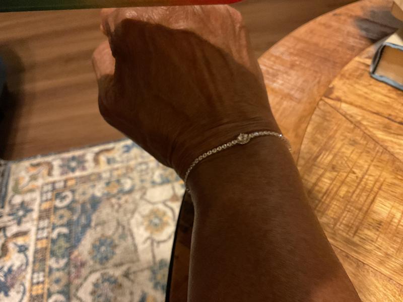 Pandora sparkling halo tennis bracelet store