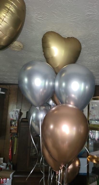 Round Satin Latex Balloons, Assorted Colours, 11-in, 6-pk, for Birthday ...