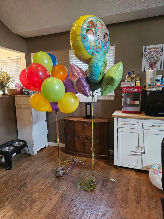 Cocomelon Yoyo/Cody/Cece/Bella Star/Round Satin Foil Balloon Bouquet ...