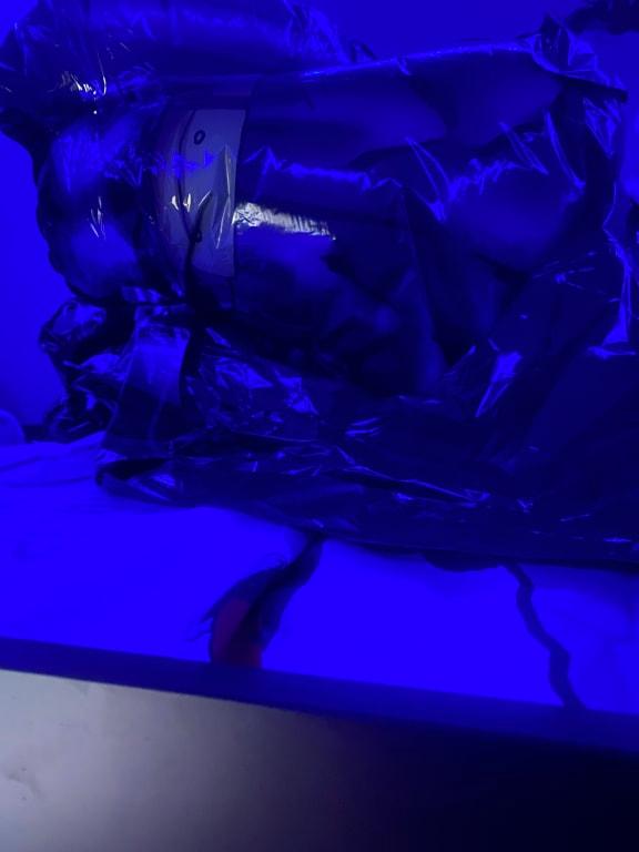 DC Batman Satin Giant Gliding Air-Walker Foil Balloon, Silver/Blue, 44 ...