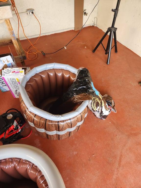 Inflatable Ring Toss Cowboy Cooler | Party City