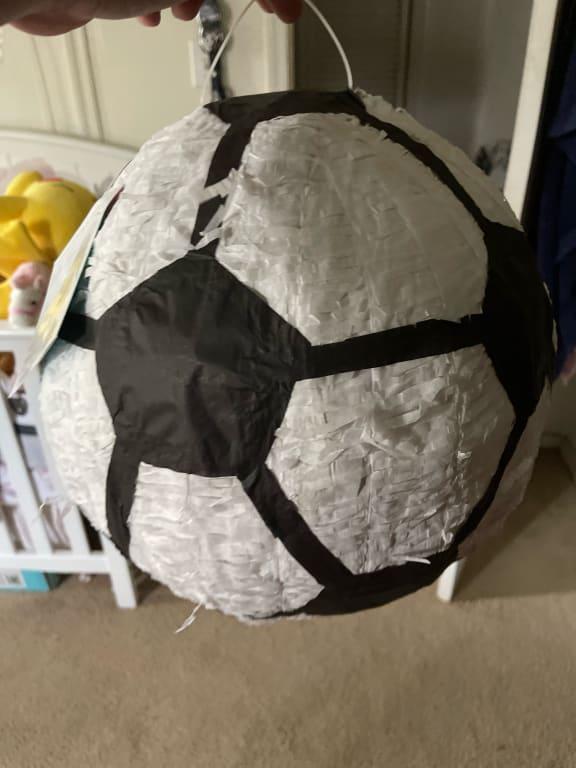 Jumbo Soccer Ball Pinata | Party City