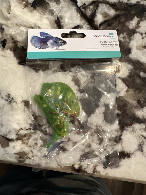 Imagitarium Double Leaf Betta Perch, Small | Petco