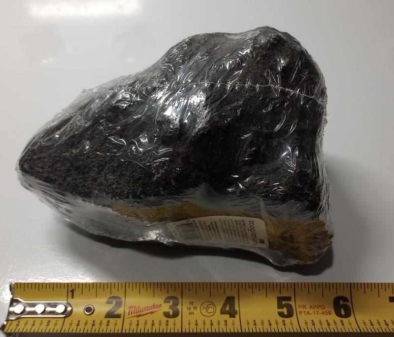 Imagitarium Small Black Lava Rock for Aquariums & Fish Tanks