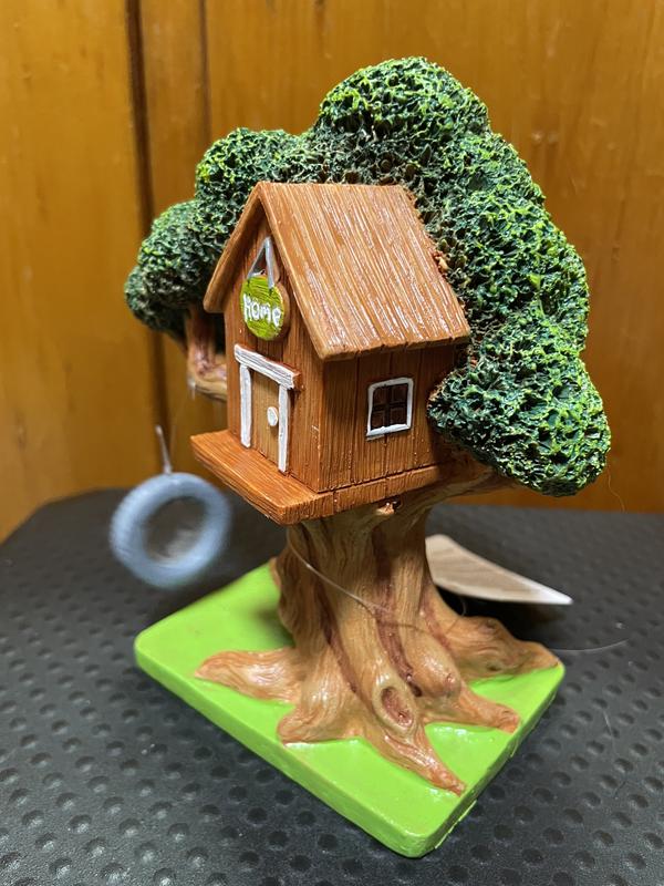 Imagitarium Resin Treehouse Decor, Small | Petco
