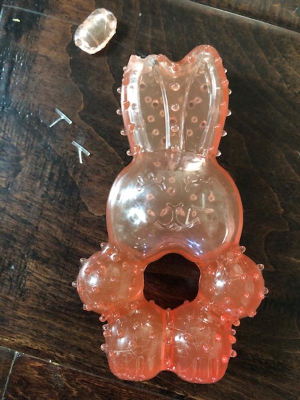 Leaps & Bounds Bunny Teething Freeze Puppy Toy in Assorted Colors, X ...