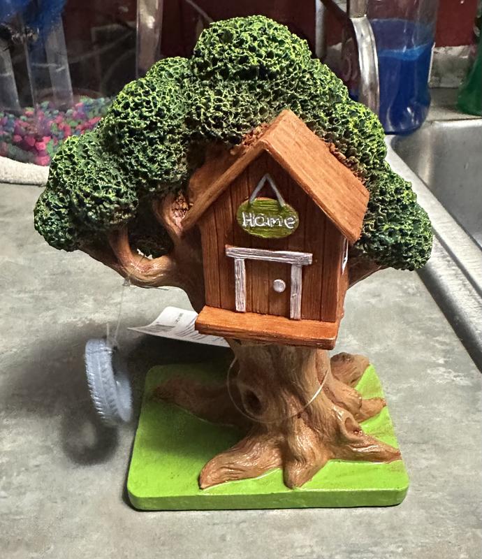 Imagitarium Resin Treehouse Decor, Small | Petco
