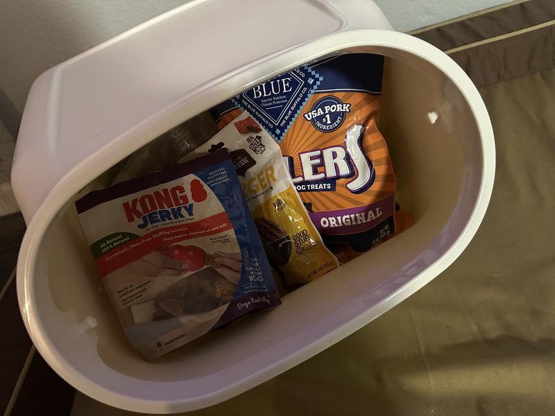 Reddy Green Airtight Food Storage Container for Dogs, Medium, 25 lbs ...