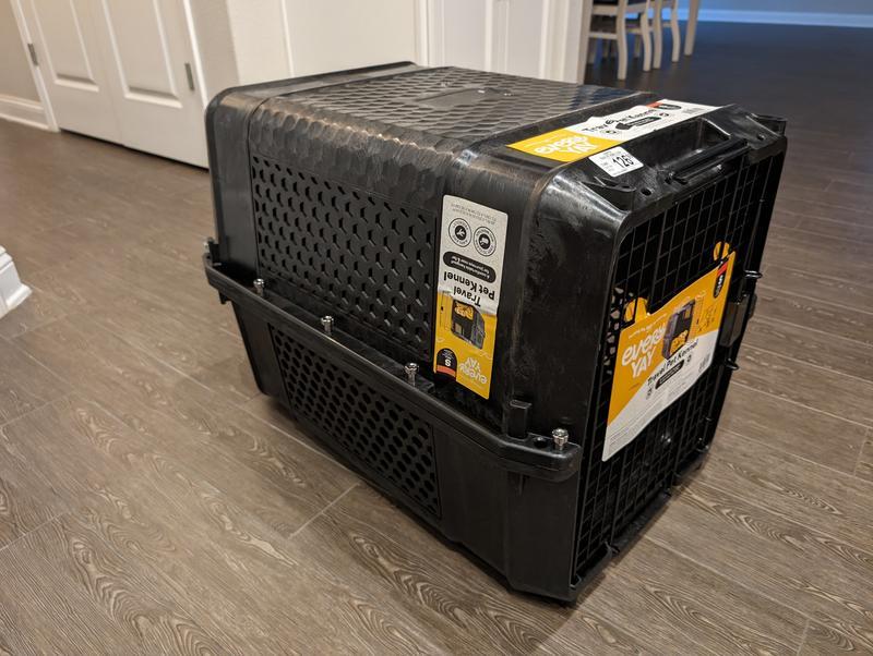EveryYay Hard Shell PVC Dog Crate Medium 3.01-ft L x 2.1-ft W x 1.9-ft ...