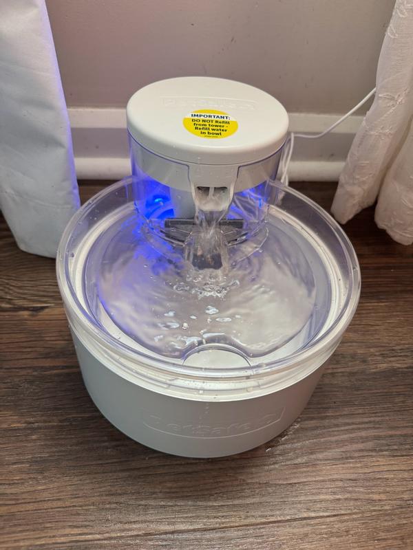 PetSafe Outlast Pumpless Plastic Pet Water Fountain, Water Filter ...