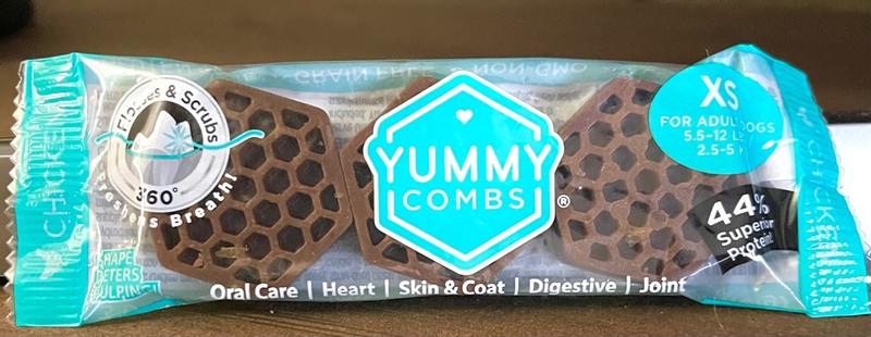 Yummy Combs Dental Treats for Dog Chicken Flavor 1020009SM at Lowes.com