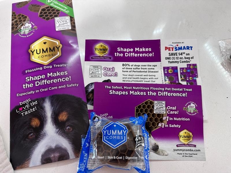 Yummy Combs Dental Treats for Dog Chicken Flavor 1020009SM at Lowes.com