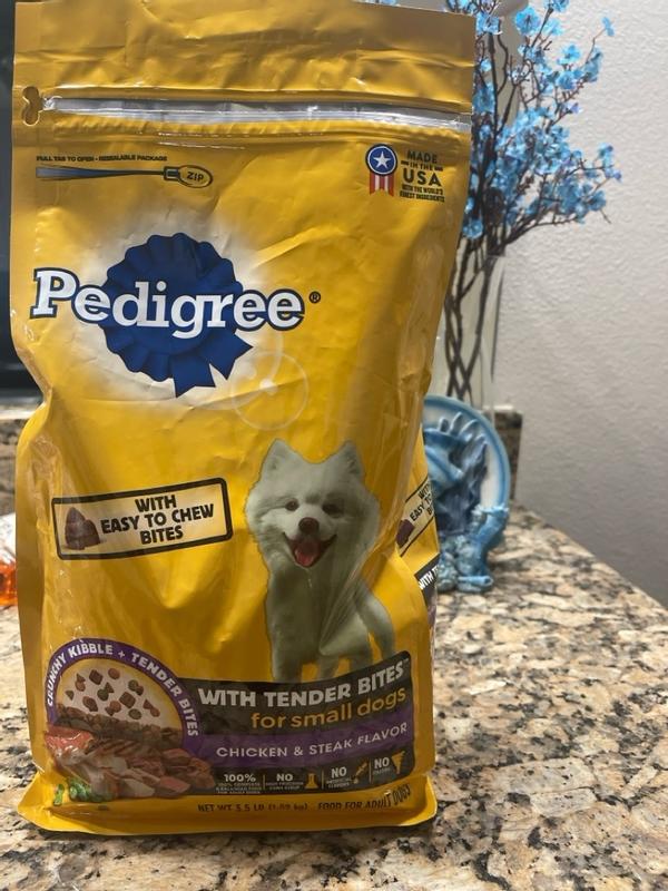 Pedigree Adult Grilled Steak and Vegetable Flavor Kibble Dry Dog Food ...