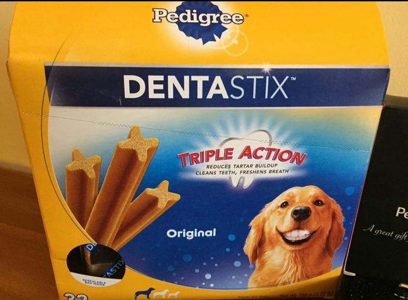Pedigree Dentastix Original Flavor Bones Large Dog Dental Treats, 1.66 ...