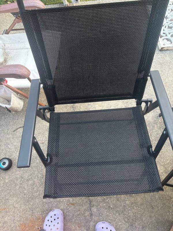 Pellebant 5 -Piece Brown Patio Dining Set Steel Square Table with 4 ...