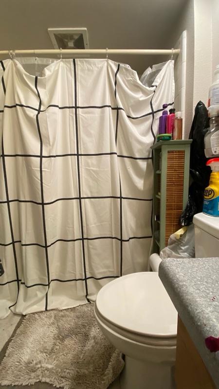 Truly Soft Kurt Windowpane Shower Curtain - Macy's