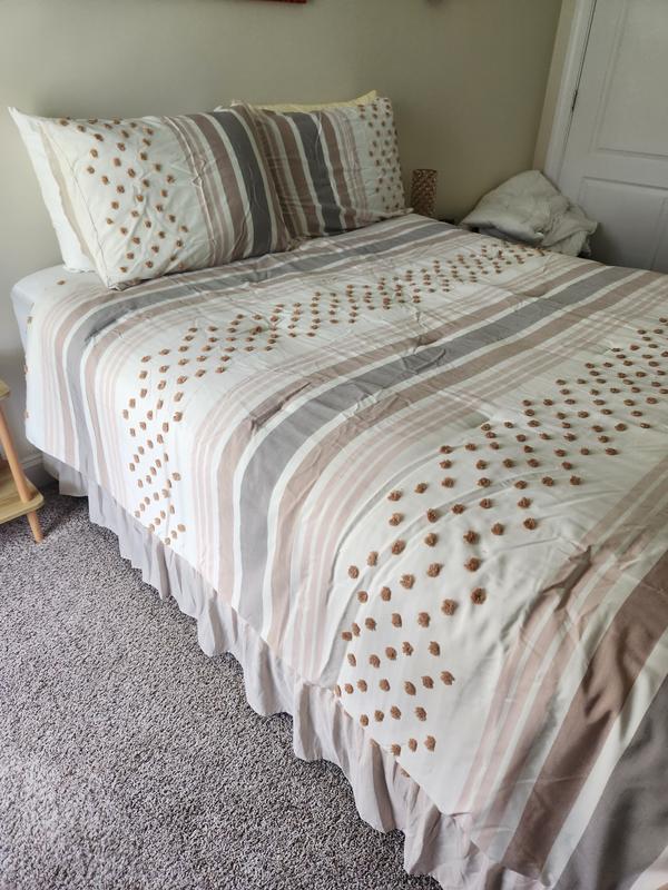 Brooklyn Loom Mia Tufted Texture Comforter Set - Macy's