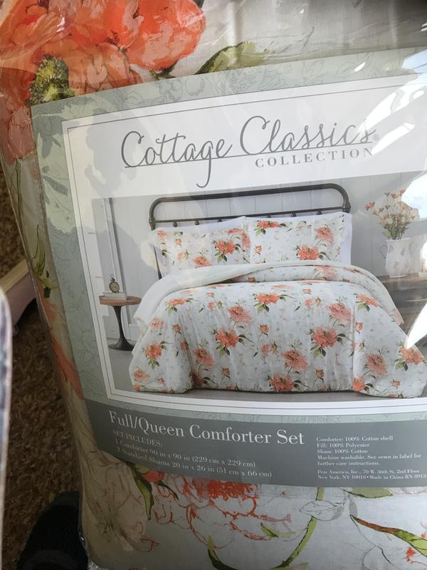 Cottage Classics Veronica Full/Queen 3 Piece Comforter Set - Macy's