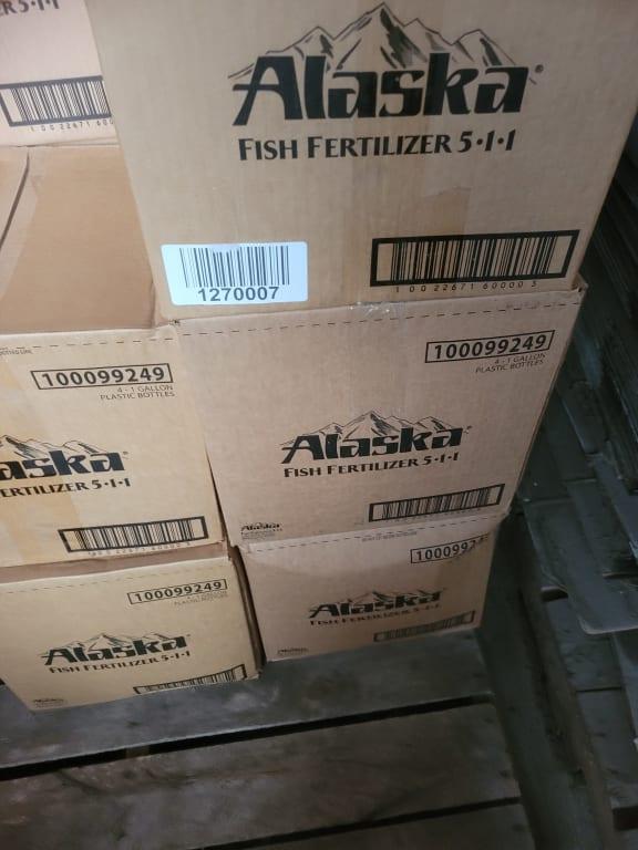 1 gal. 25 sq. ft. Alaska Fish Organic Emulsion Fertilizer at Tractor ...