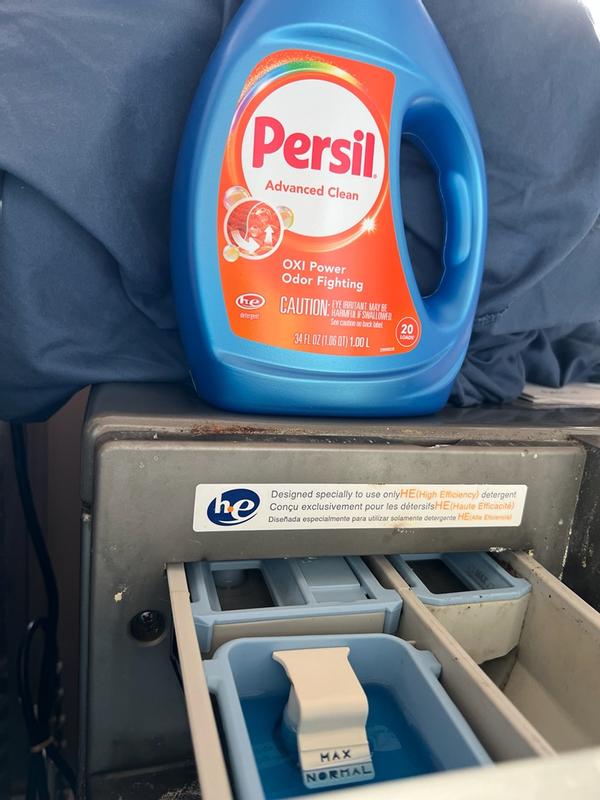 Persil Advanced Clean Oxi + Odor Power HE Laundry Detergent (100-fl oz ...