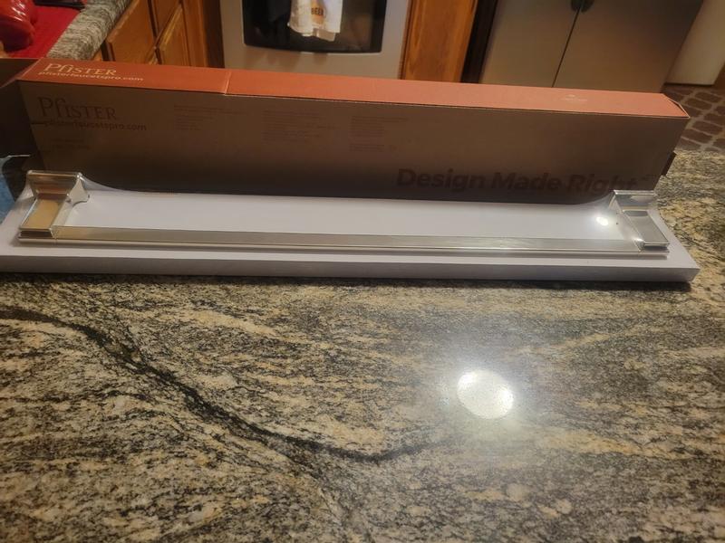 Pfister BTB2VRV Verve 24 Inch Towel Bar in the Towel Bars department at ...
