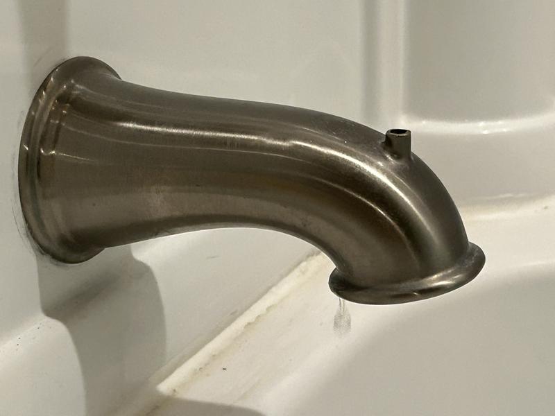 Pfister Tuscan Bronze Wall-mount Universal Fit Bathtub Spout With ...