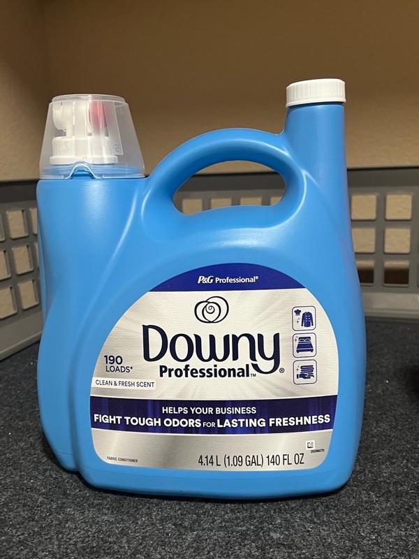 Downy Professional Clean Fresh Fabric Softener Liquid 190 Loads 140 -fl ...