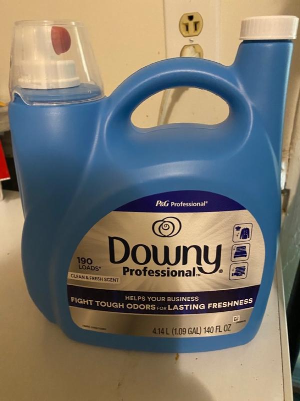 Downy Professional Clean Fresh Fabric Softener Liquid 190 Loads 140 -fl ...