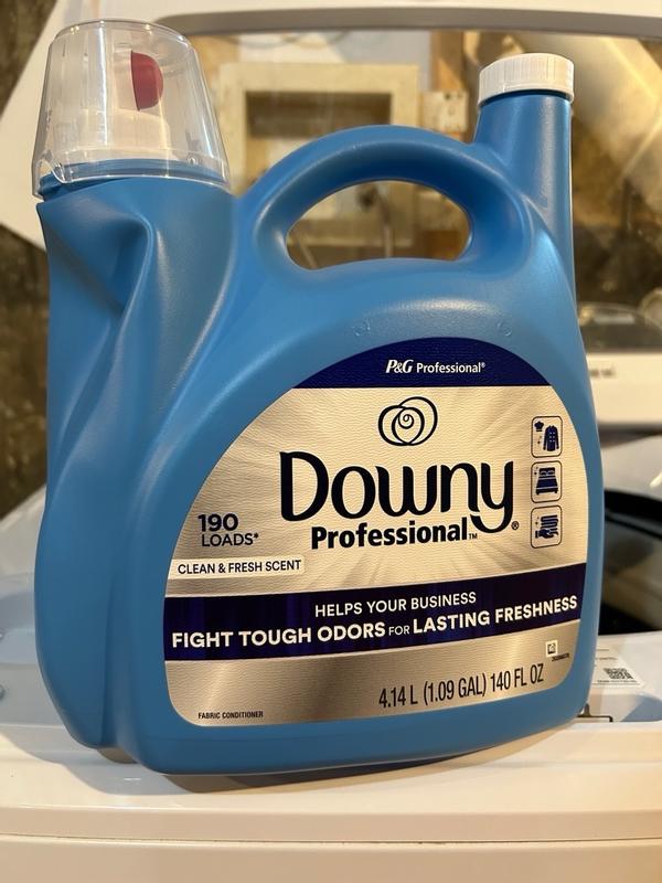 Downy Professional Clean Fresh Fabric Softener Liquid 190 Loads 140 -fl ...