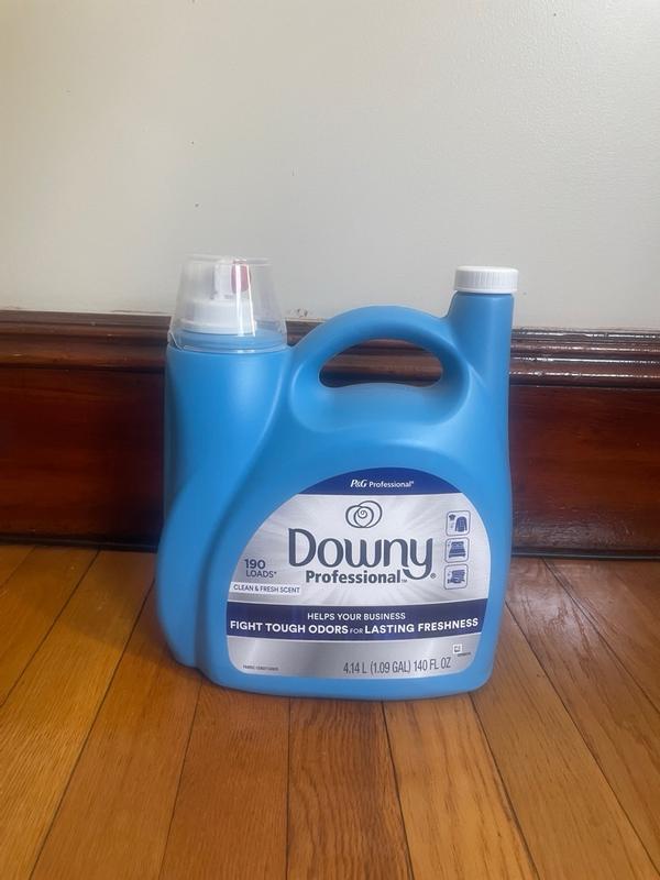 Downy Professional Clean Fresh Fabric Softener Liquid 190 Loads 140 -fl ...