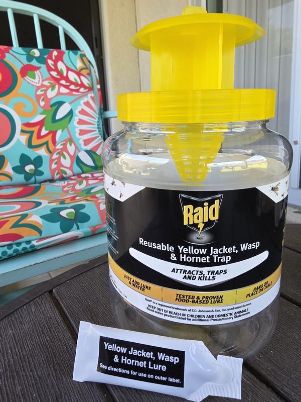 Raid Wasp Lure Refill Outdoor Insect Trap RAID-WASP-LURE-REF at Lowes.com