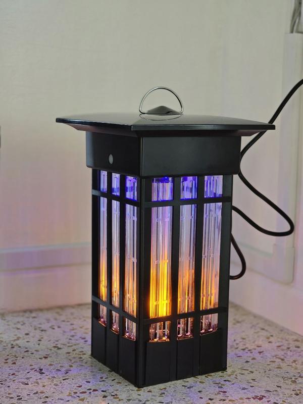PIC Decorative Flickering Flame Bug Zapper - 2 Acre Coverage Outdoor ...