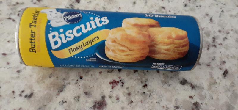 Pillsbury Biscuits Open
